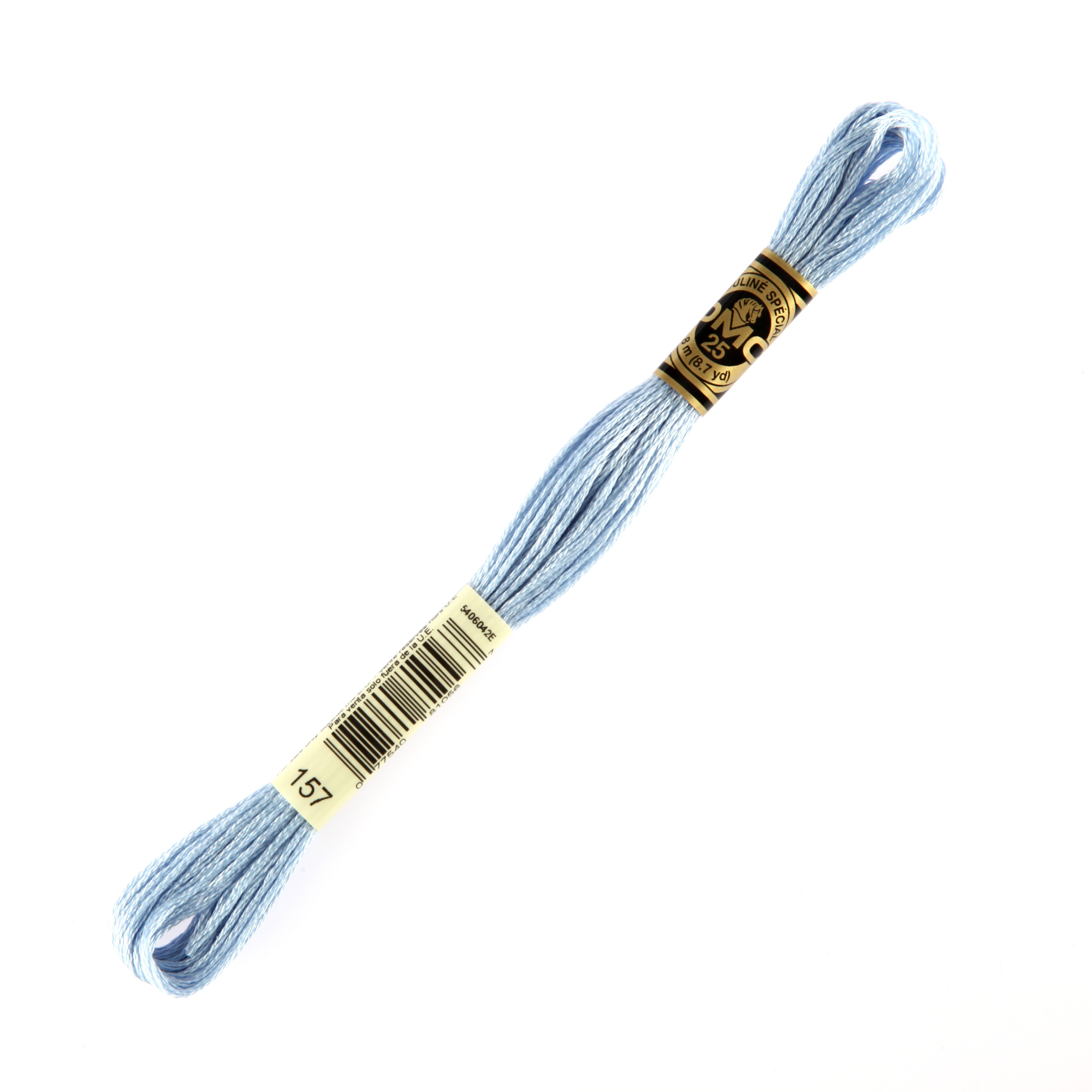 DMC Mouline Special 8 m Embroidery Thread, Blue - 157 - Hobiumyarns