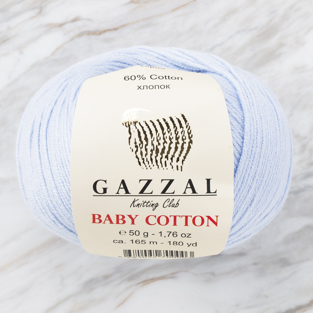 Gazzal Baby Cotton Yarn ideal for Baby Blankets & Garments!